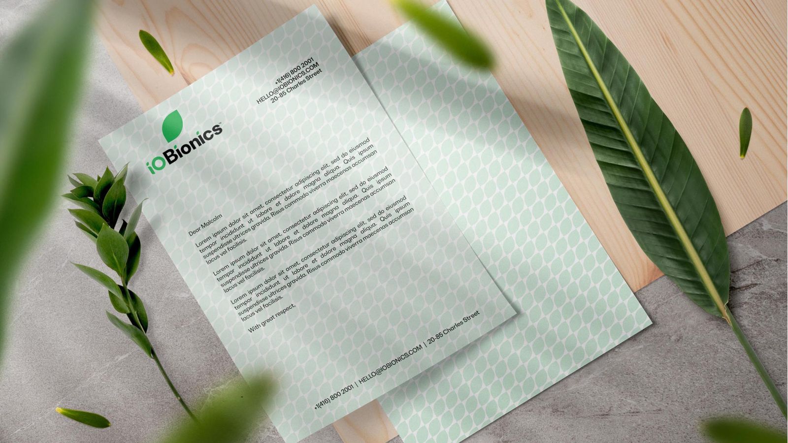 Rebranding – iO Bionics | Gazizoff Digital